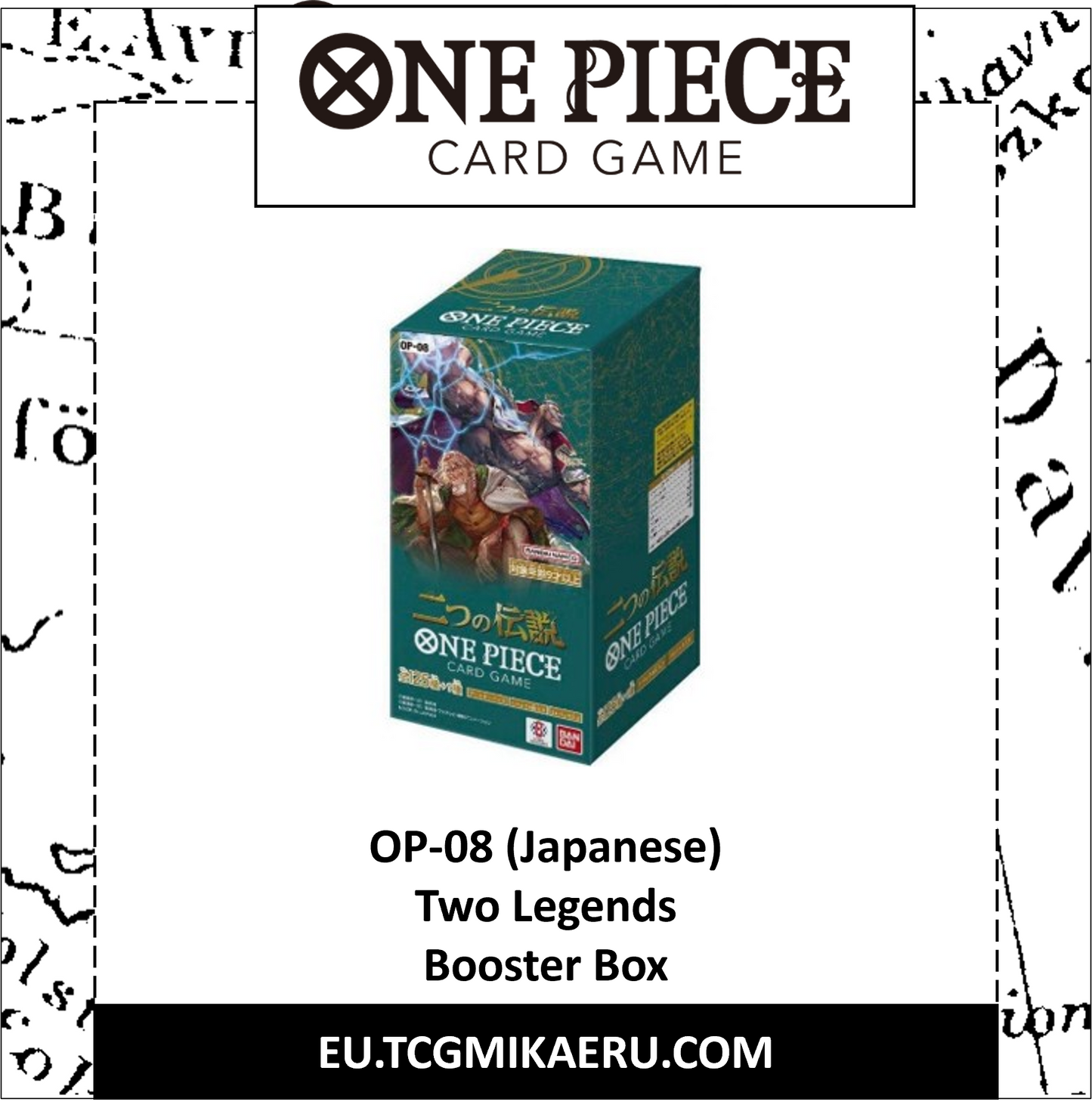 [PREORDER 05/2024][OP JPN] One Piece Booster Box OP08 (Booster Box)(Ja ...